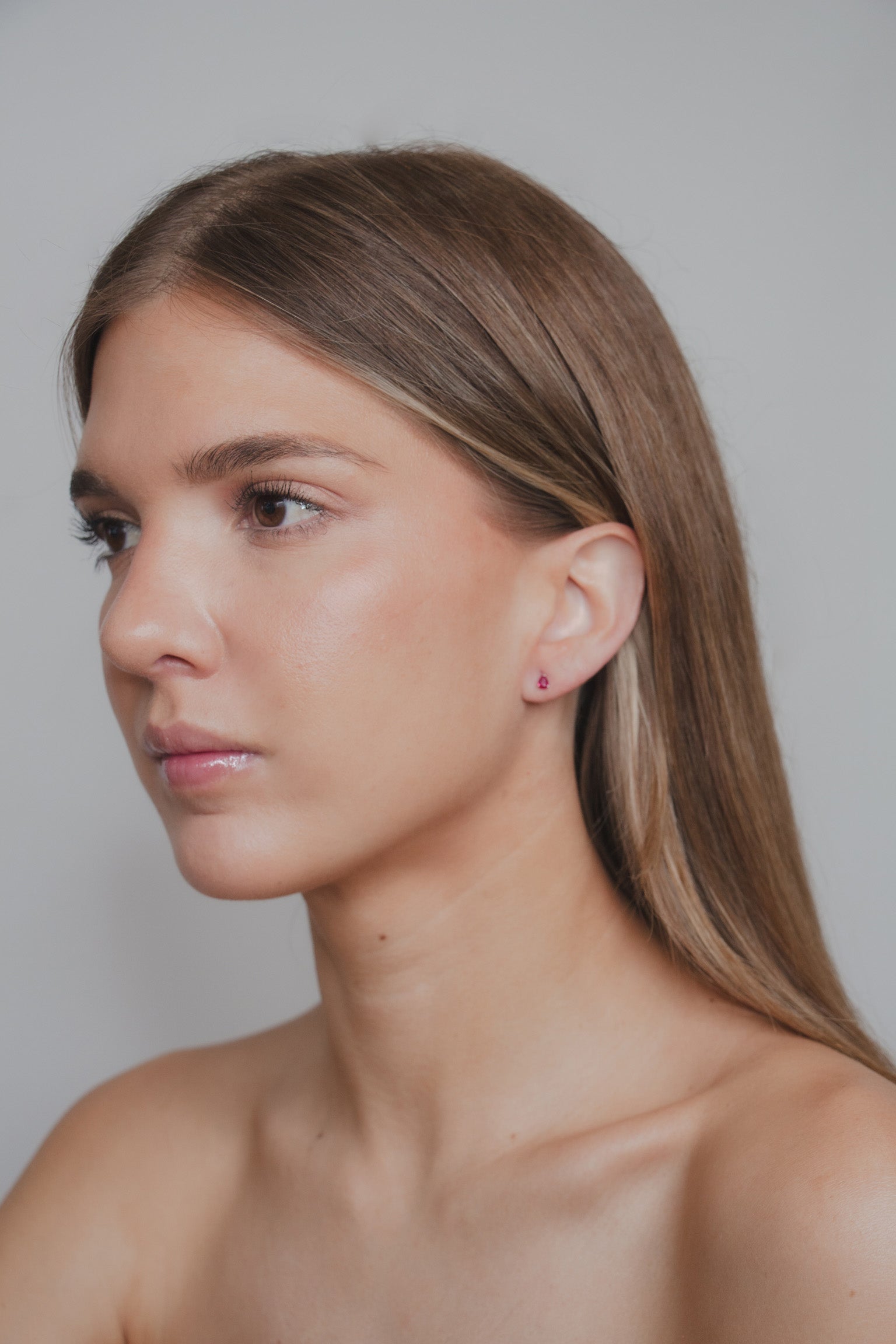 Ruby Piercing Drop – ElisaFineJewelry